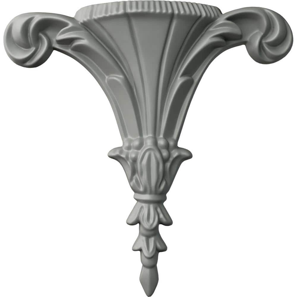 Ekena Millwork 1-3/8 in. x 6-3/4 in. x 6-3/4 in. Polyurethane Nadia ...