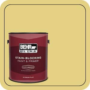 BEHR ULTRA 1 qt. #P330-4 Starfruit Extra Durable Semi-Gloss Enamel ...