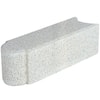 Pavestone Edgestone 12 in. x 3.5 in. x 3.5 in. Limestone Concrete Edger ...