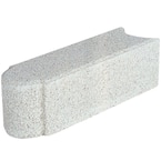 Pavestone Edgestone 12 in. x 3.5 in. x 3.5 in. Limestone Concrete Edger ...