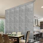 EMOH Ulysses Adjustable Sliding Single Rail Track with 23.5 in. Slates ...