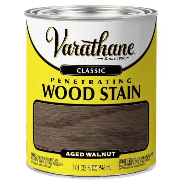 Reviews for Varathane 1 qt. Aged Walnut Classic Wood Interior Stain ...