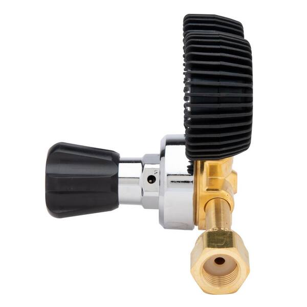 Buy 1/4 in. Model 201 Brass Carbon Dioxide Preset Beverage Regulator 0 ...