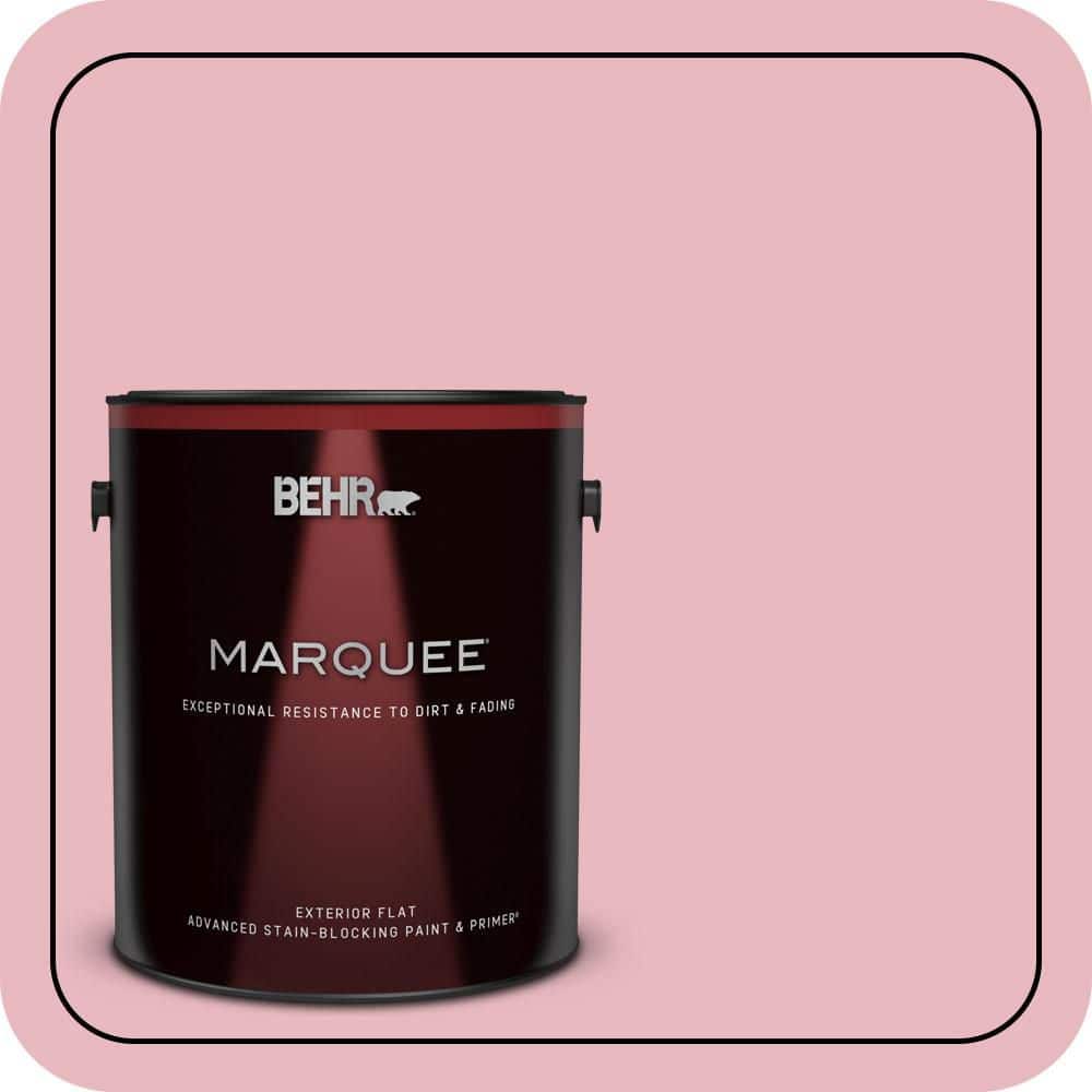 BEHR MARQUEE 1 gal. #M150-2 Peppermint Stick Flat Exterior Paint ...