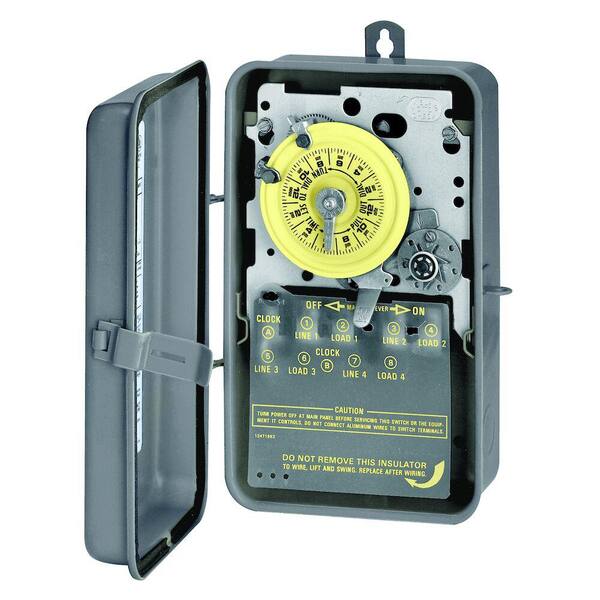 Intermatic Digital Timer Water Heater Intermatic 1440 Min Outdoor