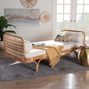 bali & pari Veve Light Honey Rattan Twin Daybed 251-13769-HD - The Home ...