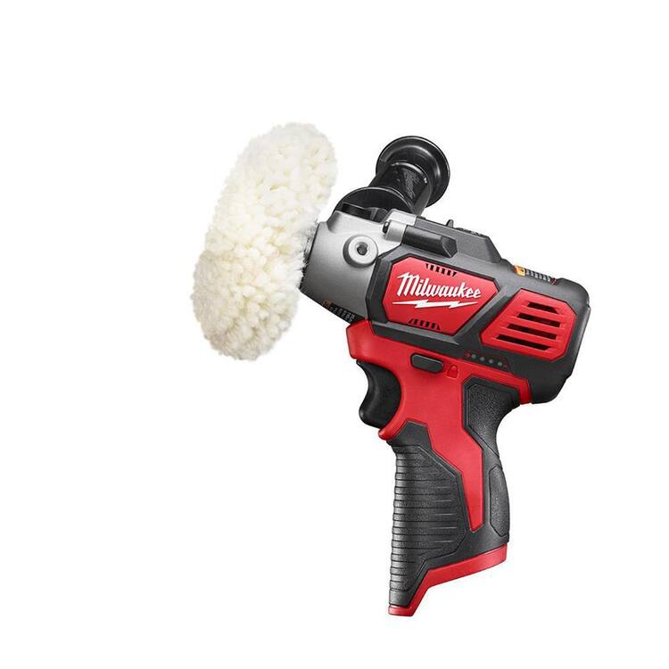 Milwaukee M12 12V Lithium-Ion Cordless Variable Speed Polisher/Sander ...