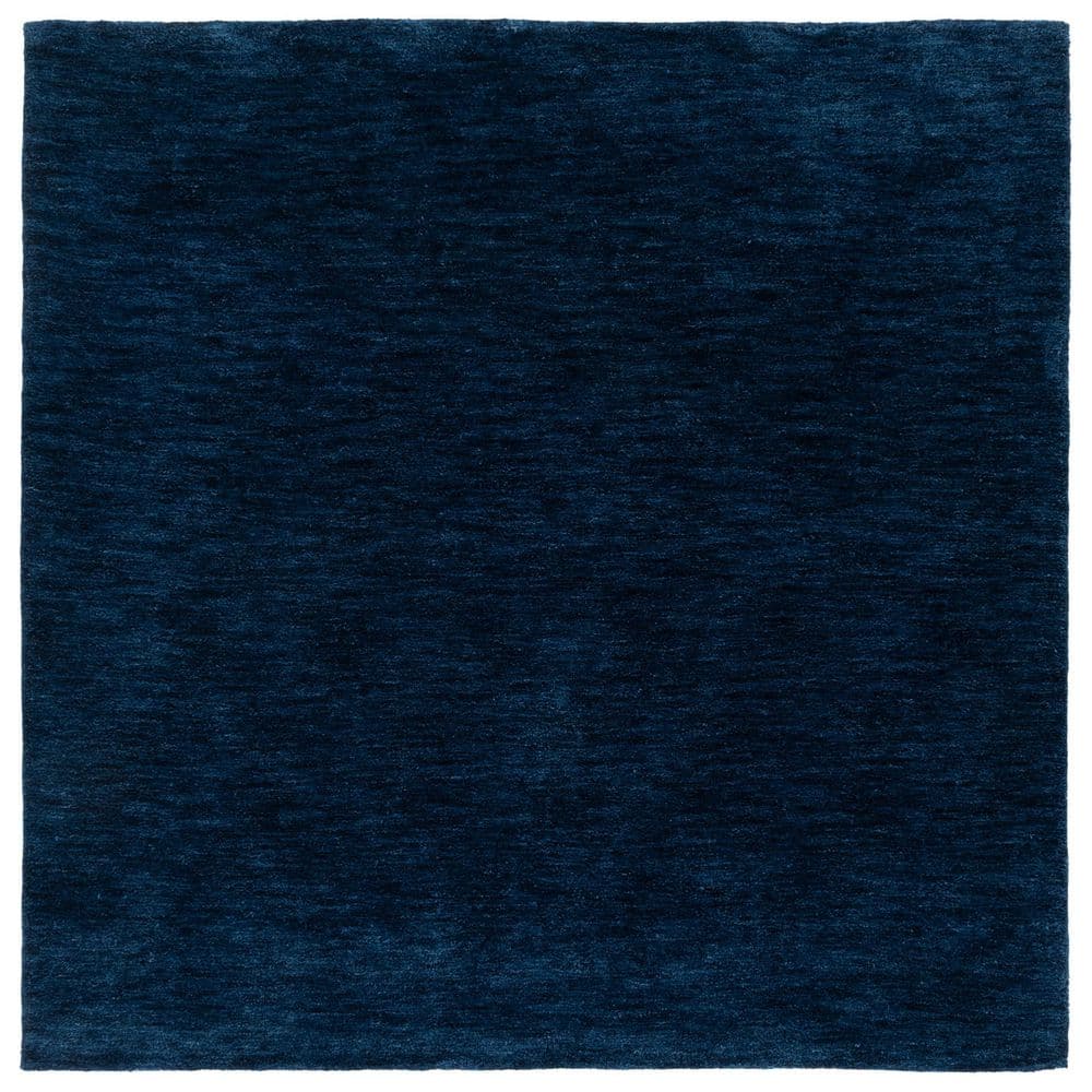 SAFAVIEH Carmine 6 ft. x 6 ft. Turquoise Modern Solid square Area Rug ...