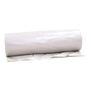 Husky 20 ft. x 100 ft. Clear 10 mil Plastic Sheeting (12 Rolls/Pallet ...