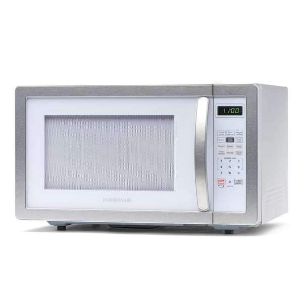 White - Medium - Countertop Microwaves - The Home Depot