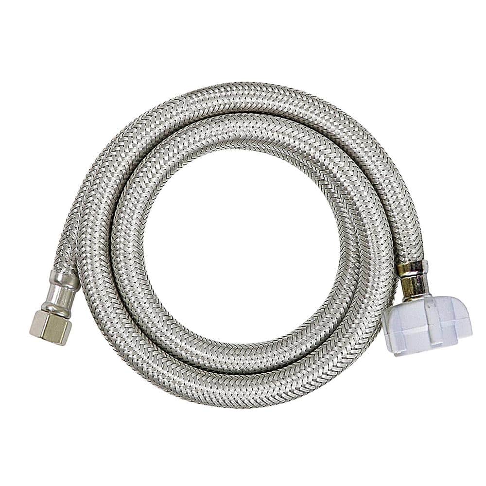 PLUMBFLEX Toilet Connector Water Line 3/8 in. x 7/8 in. Female ...