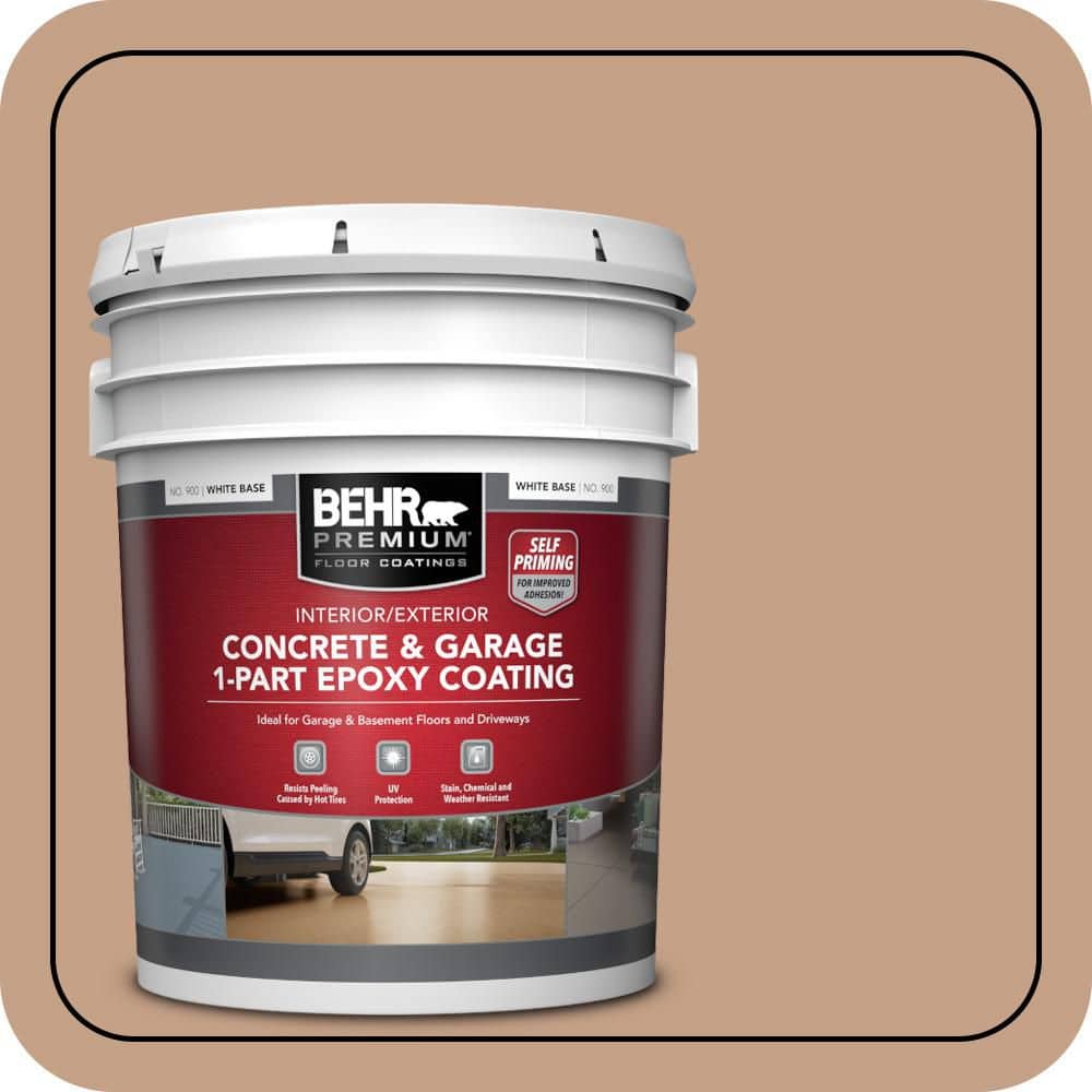Reviews for BEHR PREMIUM 5 gal. #C70-4 Beige Self-Priming 1-Part Epoxy ...