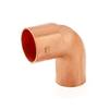 Everbilt 3/4 in. Copper Pressure 90-Degree Fitting x Cup Street Elbow Fitting W 01654EB - The ...