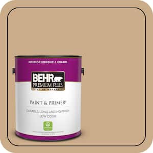 BEHR ULTRA 5 gal. #N280-4 Perfect Tan Extra Durable Satin Enamel ...