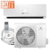 Hessaire DIY 12,000 BTU 1.0 Ton Ductless Mini Split Air Conditioner and ...