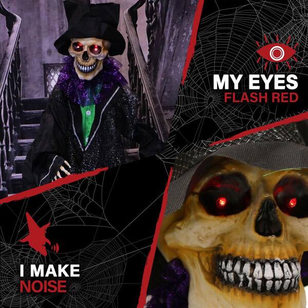 Skeleton - Halloween Animatronics and Giants - The Home Depot