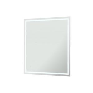 Vanity Trident 36 in. W x 36 in. H Rectangular Frameless RBG LED Wall ...