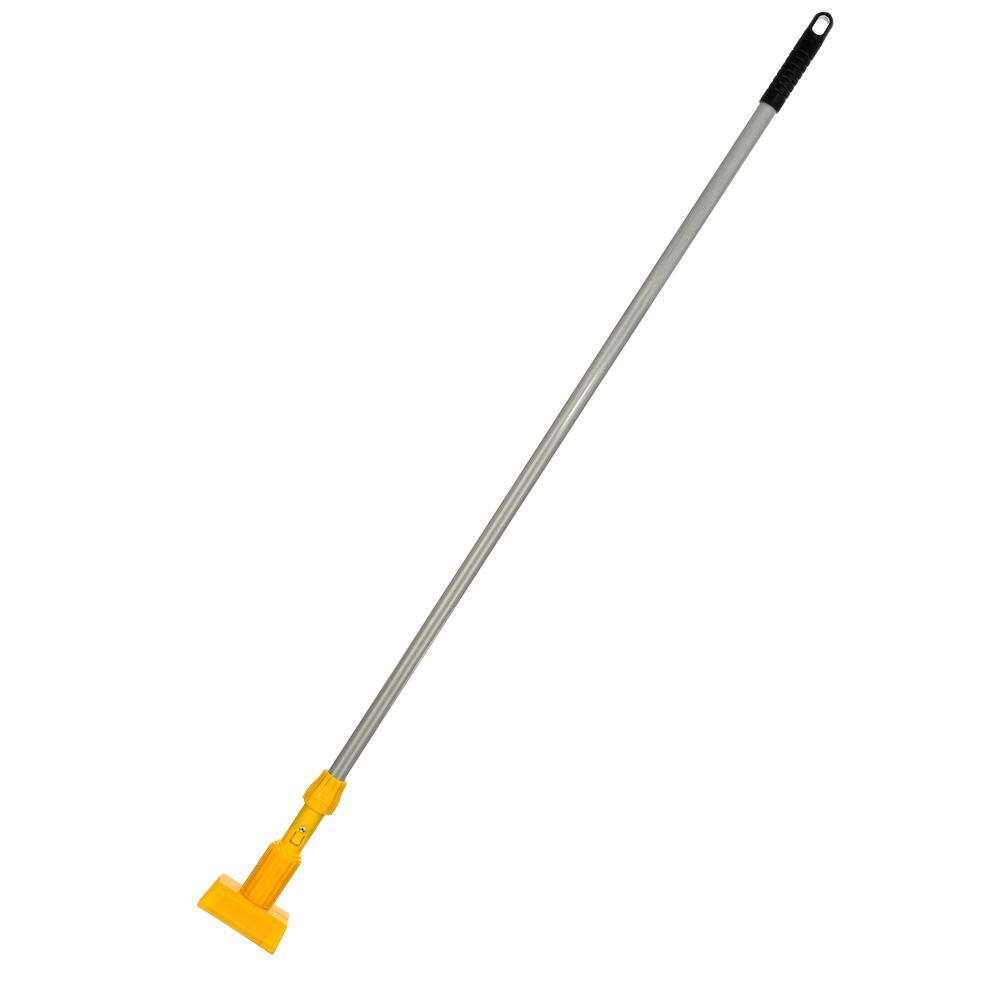 Alpine Industries 55 in. Jaw-Style Fiberglass Mop Handle in Gray-444-3 ...