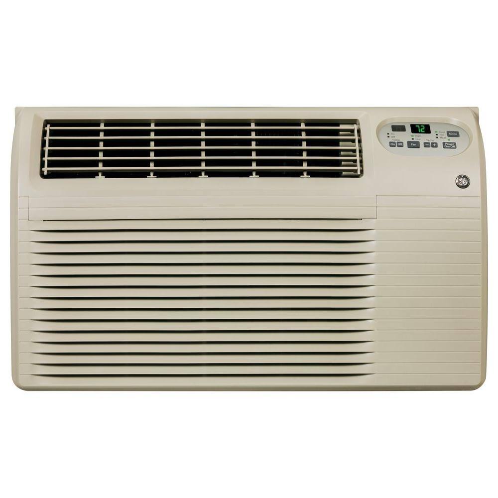 GE 8,200 BTU 115-Volt Through-the-Wall Air Conditioner with Heat and ...