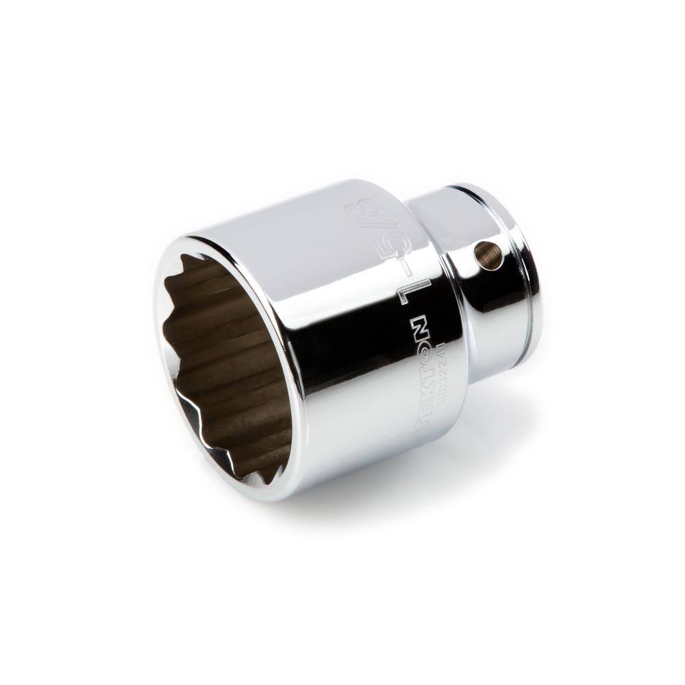 TEKTON 3 4 In Drive X 1 5 8 In 12 Point Socket SHD32241 The Home Depot