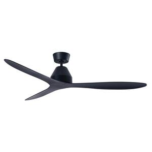 Lucci Air Climate 52 in. Black DC Ceiling Fan with Remote Control 510529010