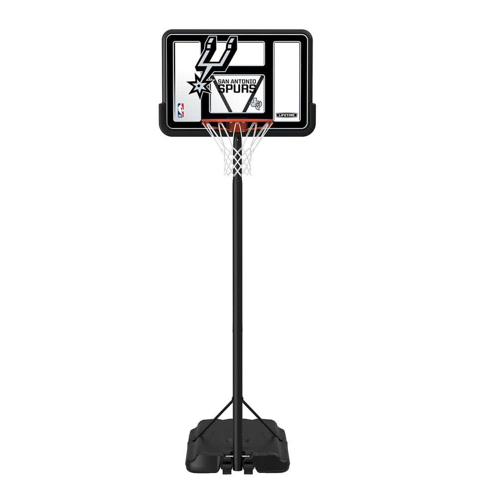 Lifetime NBA San Antonio Spurs 44 in. Portable Basketball Hoop with ...