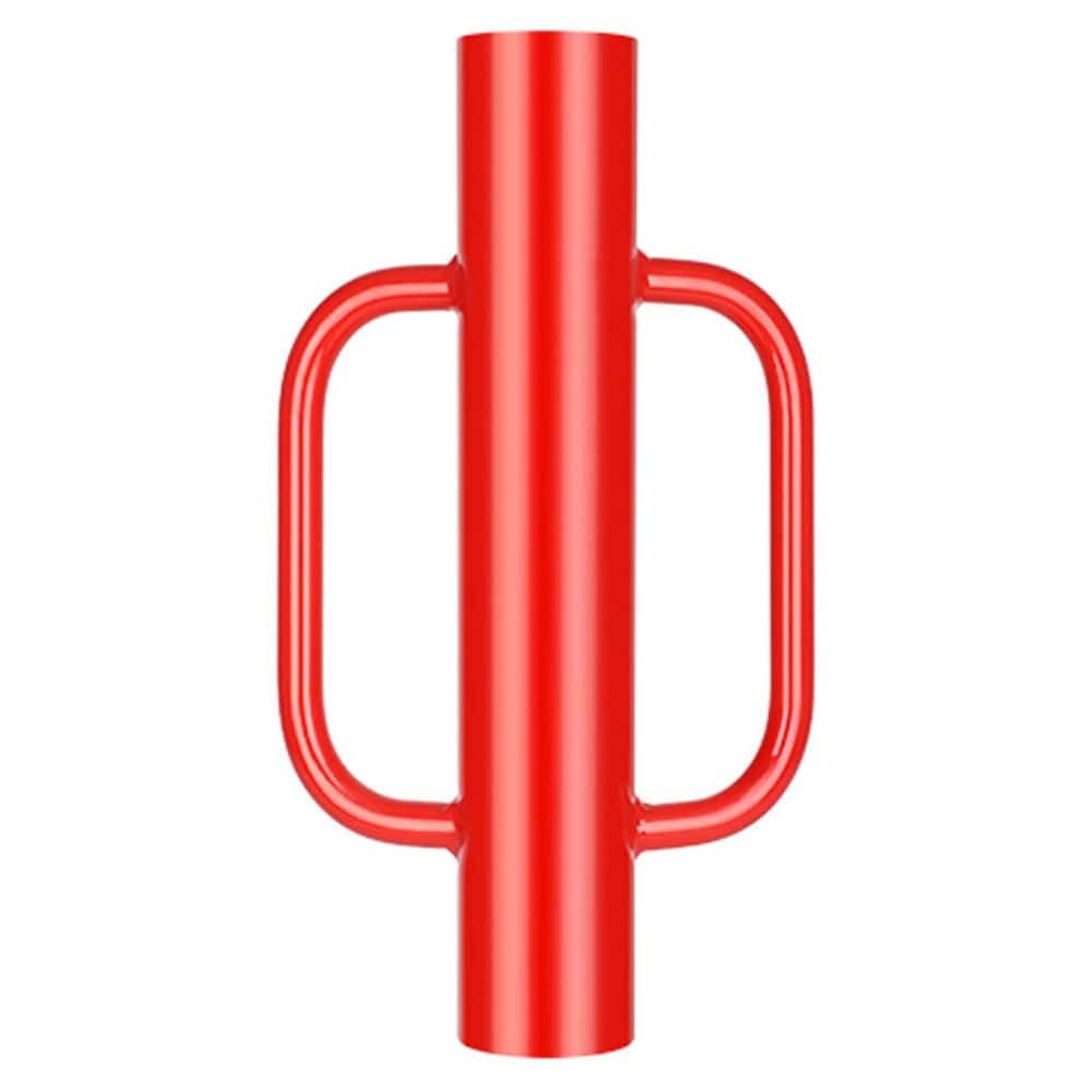 Afoxsos Steel Post Driver Red Heavy Duty Fence Post Pounder with ...