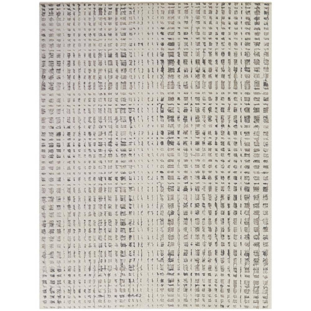 BALTA Lowell Cream 8 ft. x 10 ft. Abstract Area Rug 3115428 - The Home ...