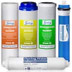 ISPRING Universal 5-Stage Reverse Osmosis Complete Replacement Water ...