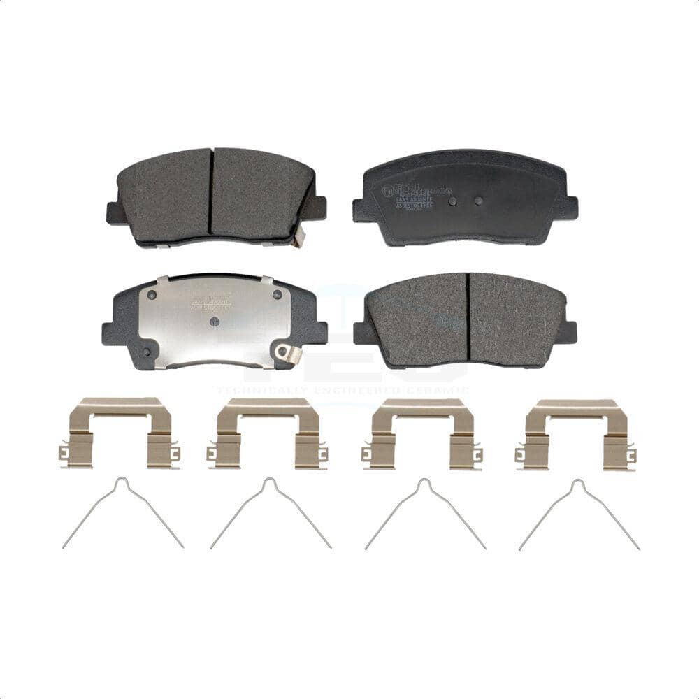 TEC Front Ceramic Disc Brake Pads For Genesis G70 Kia Stinger TEC-2117 ...