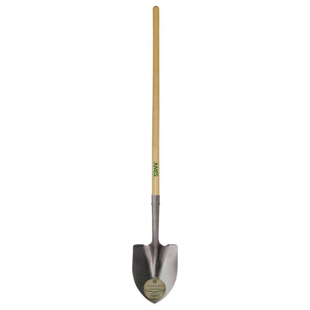HDX 44 in. Long Handle Digging Shovel 1589600 - The Home Depot