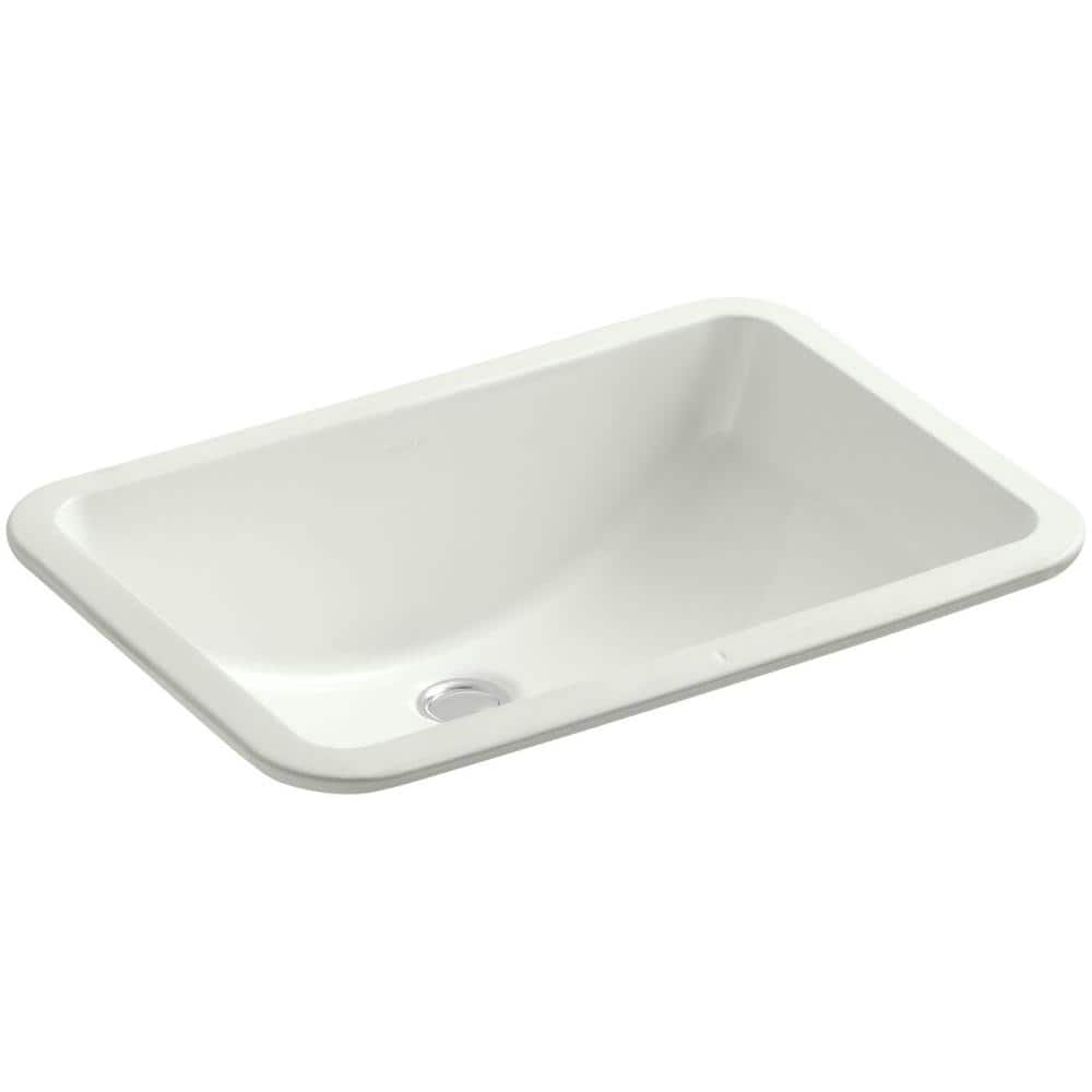 KOHLER Ladena 20-7/8 in. Undermount Bathroom Sink with Overflow Drain ...