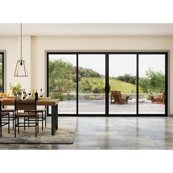 Milgard Windows and Doors V300 Trinsic Series 96-in x 96-in x 4-9/16-in ...