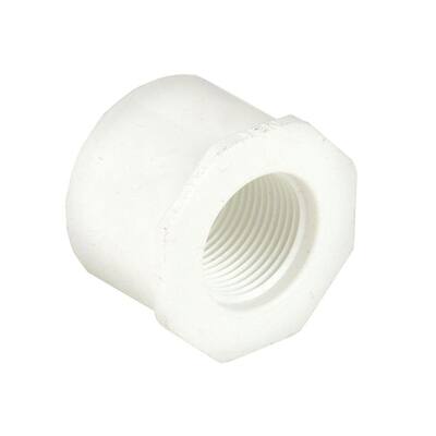 DURA 4 in. x 1-1/4 in. Schedule 40 PVC Reducer Bushing SPGxFPT-438-418 ...