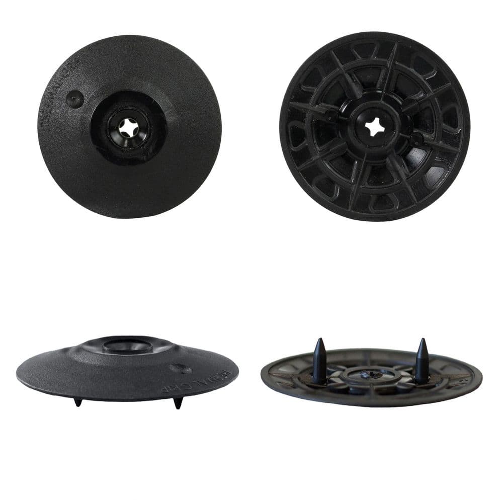 TruFast 2 in. Thermal-Grip Ci Prong Insulation Fastener Washer 250 EA ...