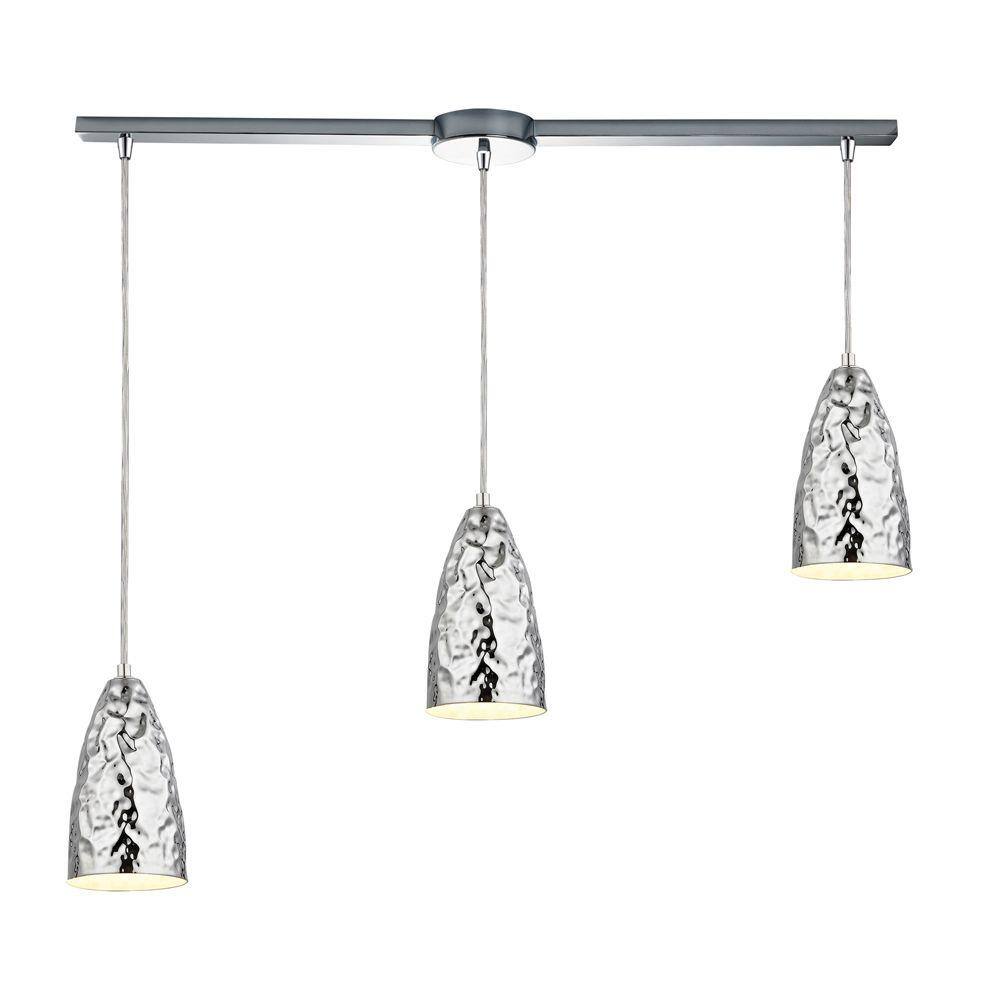 Titan Lighting Hammersmith 3-Light Polished Chrome Pendant TN-13038 ...