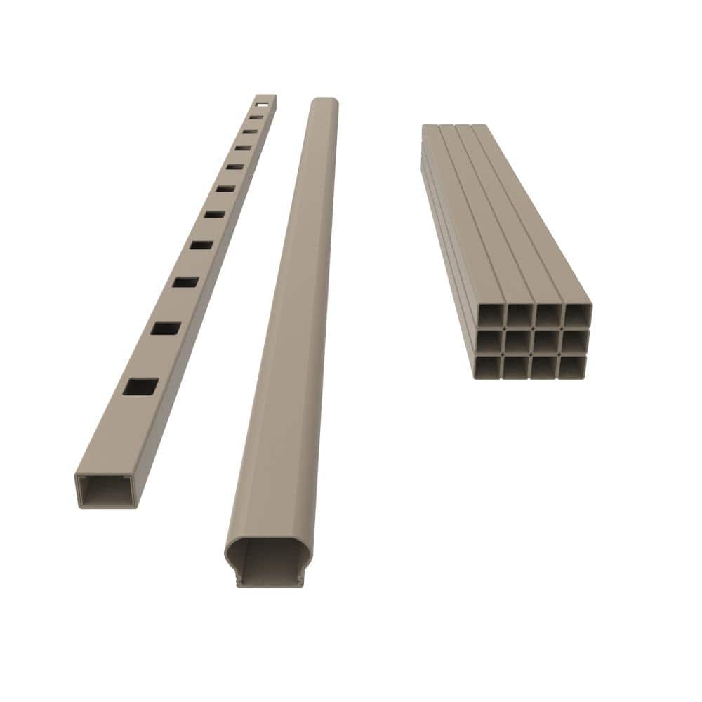 RDI TPR 42 in. x 72 in. x 1.25 in. Earth SQ Stair Rail Kit 73018205 ...