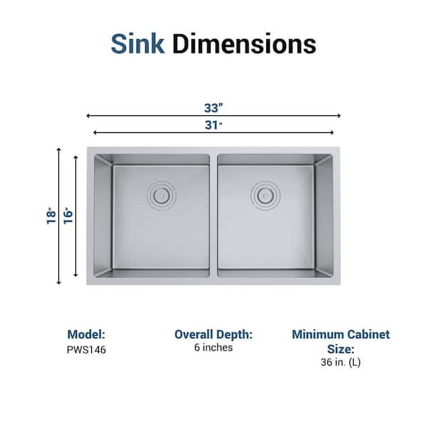 Double Sink Measurements