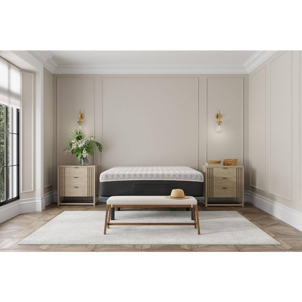 OMNE SLEEP Copper Infused Twin Medium Hybrid 10 in. Mattress OSHYB1033 ...