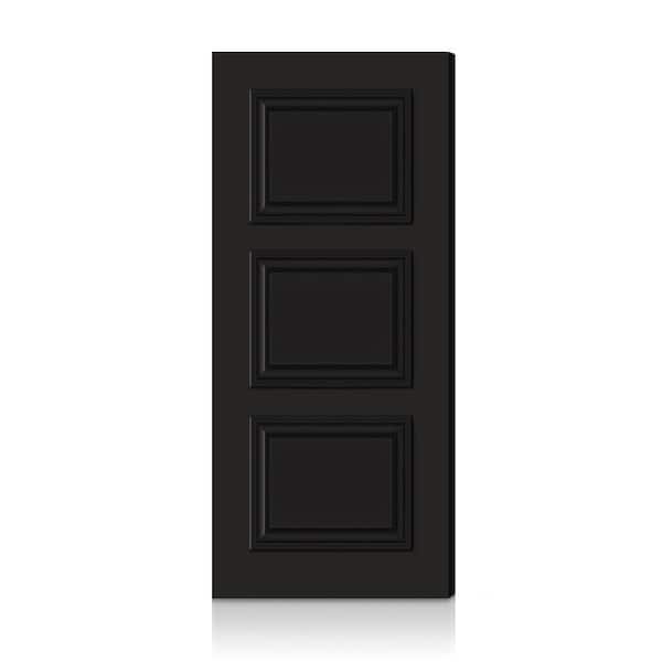 CALHOME Palazzo 2 Panel 32 in. x 80 in. White Hollow Core Composite ...