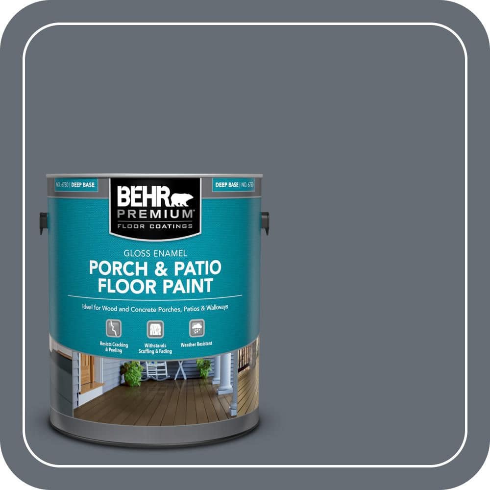 BEHR PREMIUM 1 gal. #PPU26-22 Summer Storm Gloss Enamel Interior ...
