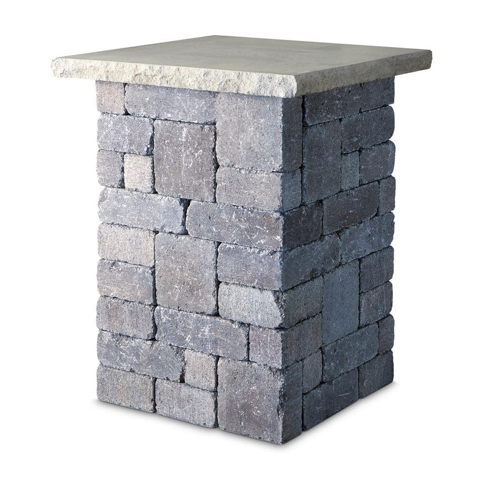 Necessories 24 in. Bluestone Lakeland Pillar 4202232 - The Home Depot
