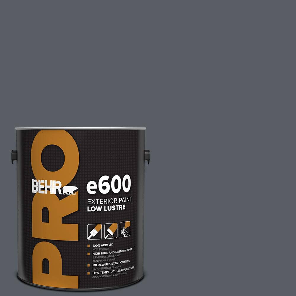 BEHR PRO 1 gal. #760F-6 Distant Thunder Low Luster Exterior Paint ...