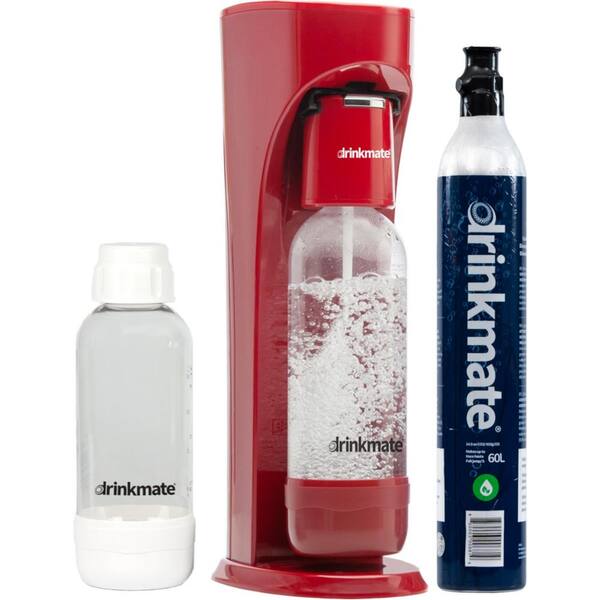 DrinkMate Royal Red Sparkling water and Soda Maker Machine Special ...