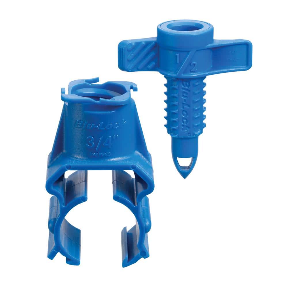 Orbit 3/4 in. Blu-Lock saddle with 1/2 in. Tap 31541H - The Home Depot