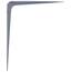 Hardware Essentials 12 in. x 14 in. Gray Shelf Bracket (20-Pack) 852020 ...
