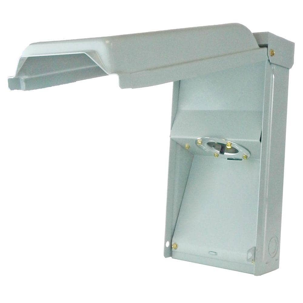 GE 50 Amp Twist Lock Power Inlet T050N - The Home Depot