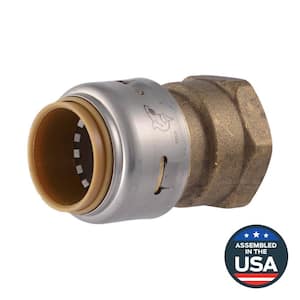 SharkBite Max 3/4 in. Push-to-Connect x 1/2 in. Female Pipe Thread ...