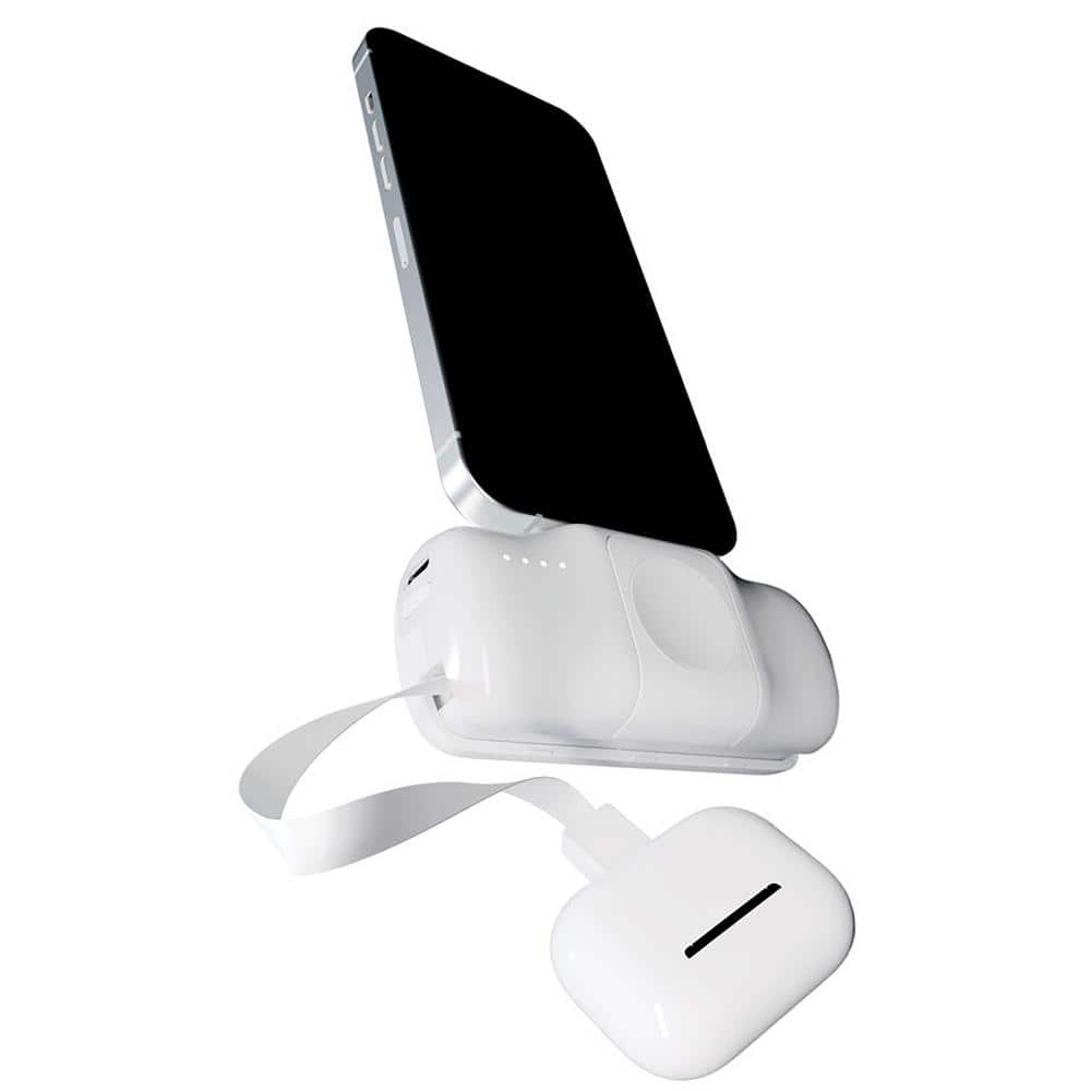 CHARGEWORX Power Bank-5000mah Capsule with C-Cable and Apple Watch ...