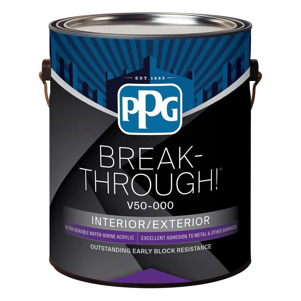 Break-Through! 1 gal. Base 1 Satin Door, Trim & Cabinet Paint V52-410 ... Break-Through! 1 gal. Base 1 Satin Door, Trim & Cabinet Paint V52-410 ...